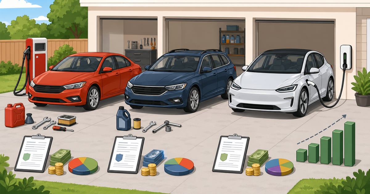 Car Ownership Cost Comparison Calculator | Calcipedia